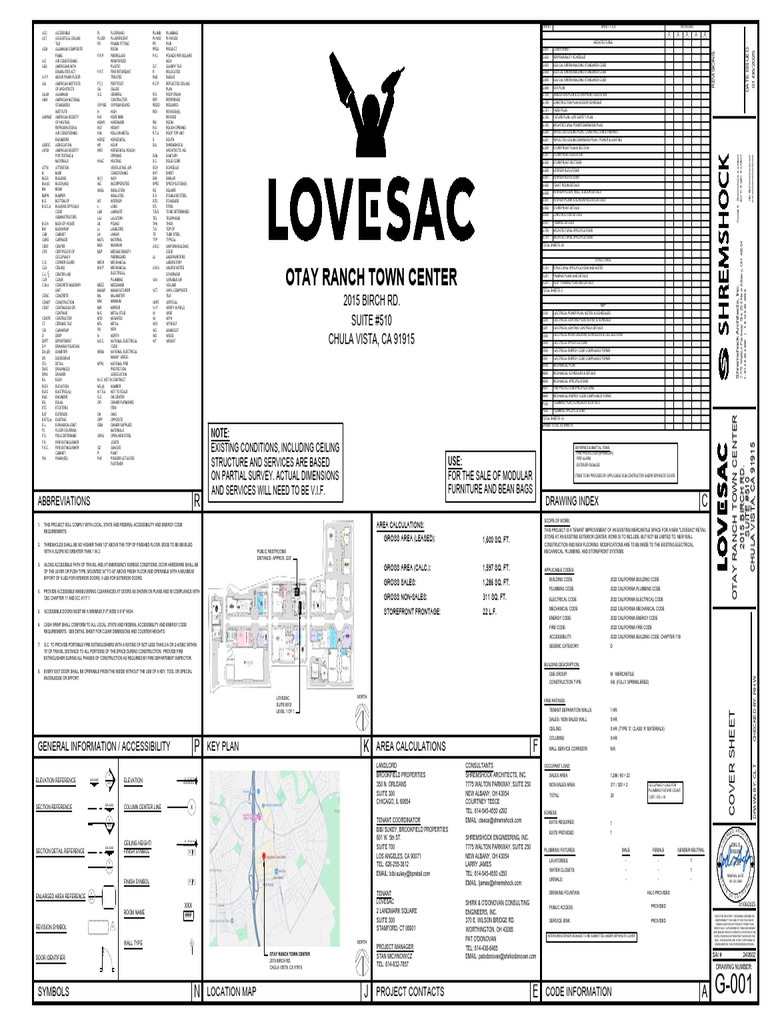 Architectural Project Abbreviations Guide | PDF | Building Technology ...