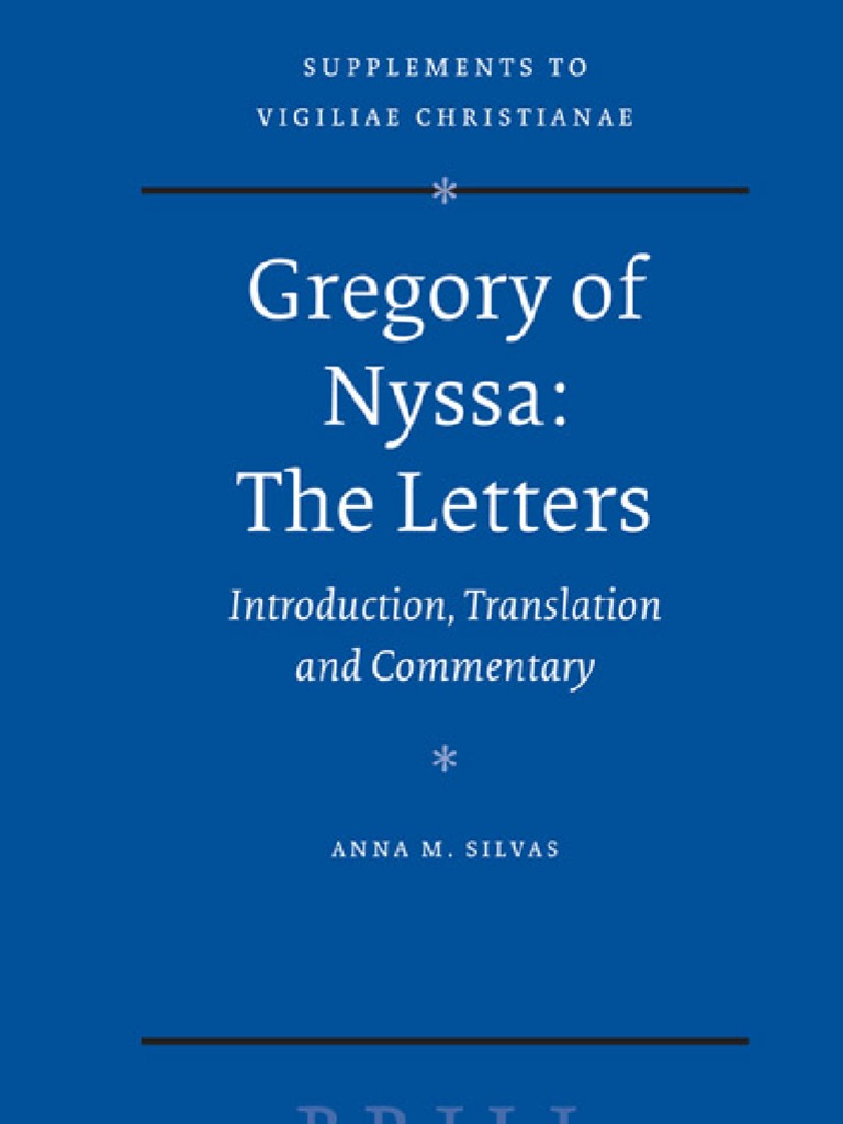 Gregory of Nyssa - Letters | PDF