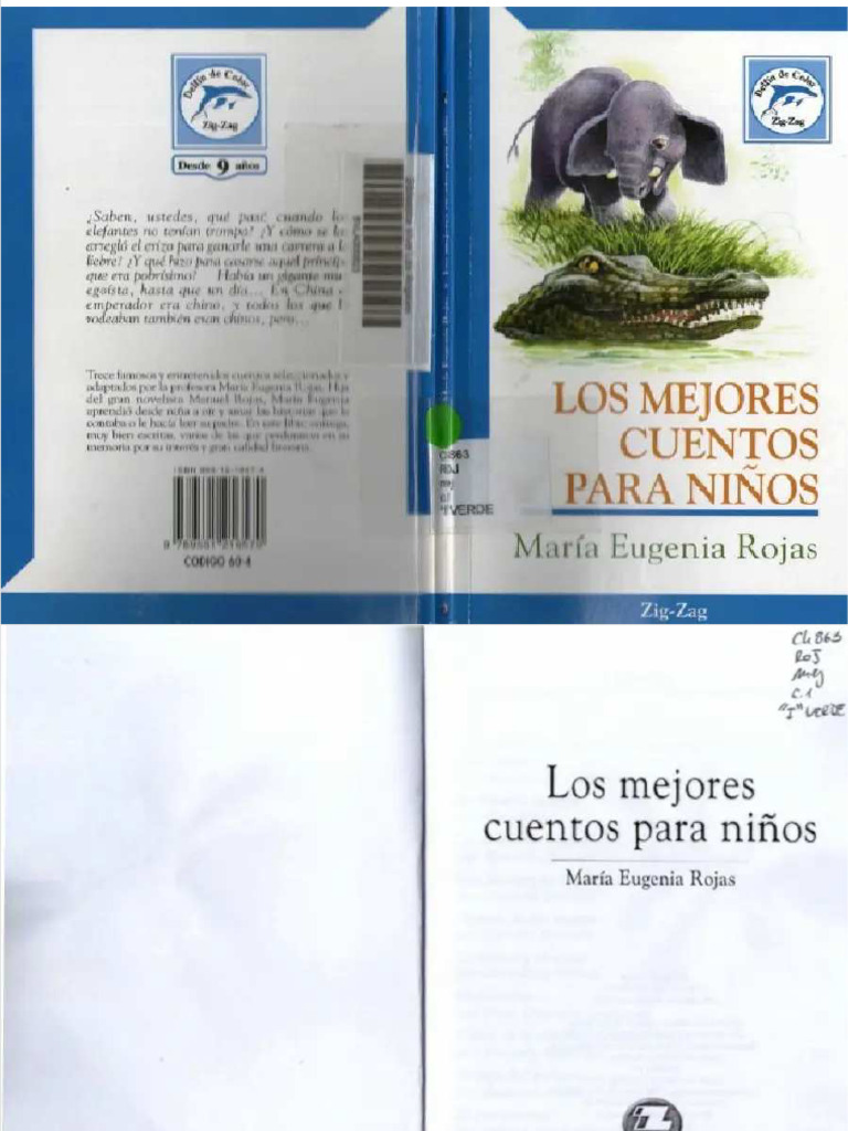 PDF Los Mejores Cuentos Para Nios Selecc y Adapt Maria Eugenia Rojas Baeza Ed Zig Zag Wilde ...