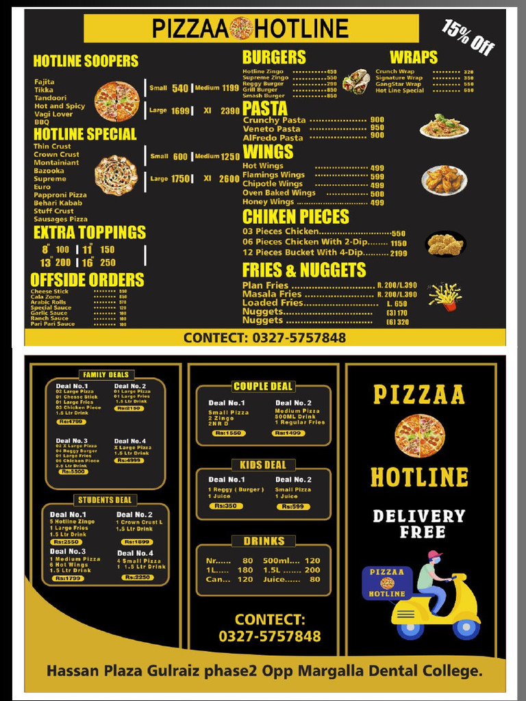 Pizza Hotline | PDF