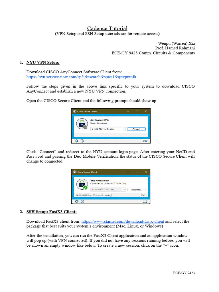 Cadence Tutorial | PDF | Computer Engineering | Computing