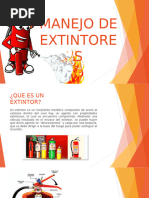 Partes y componentes de un extintor | PDF | Química | Materiales