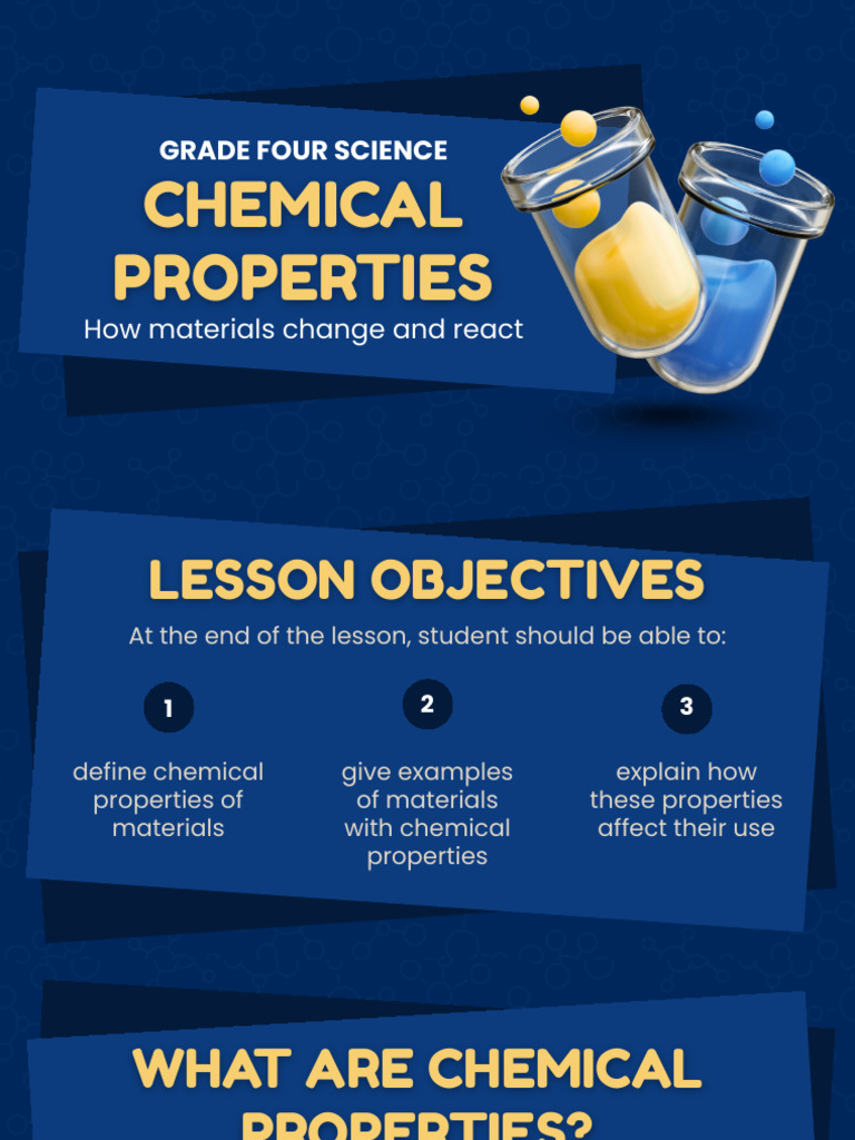 Understanding Chemical Properties in Science | PDF