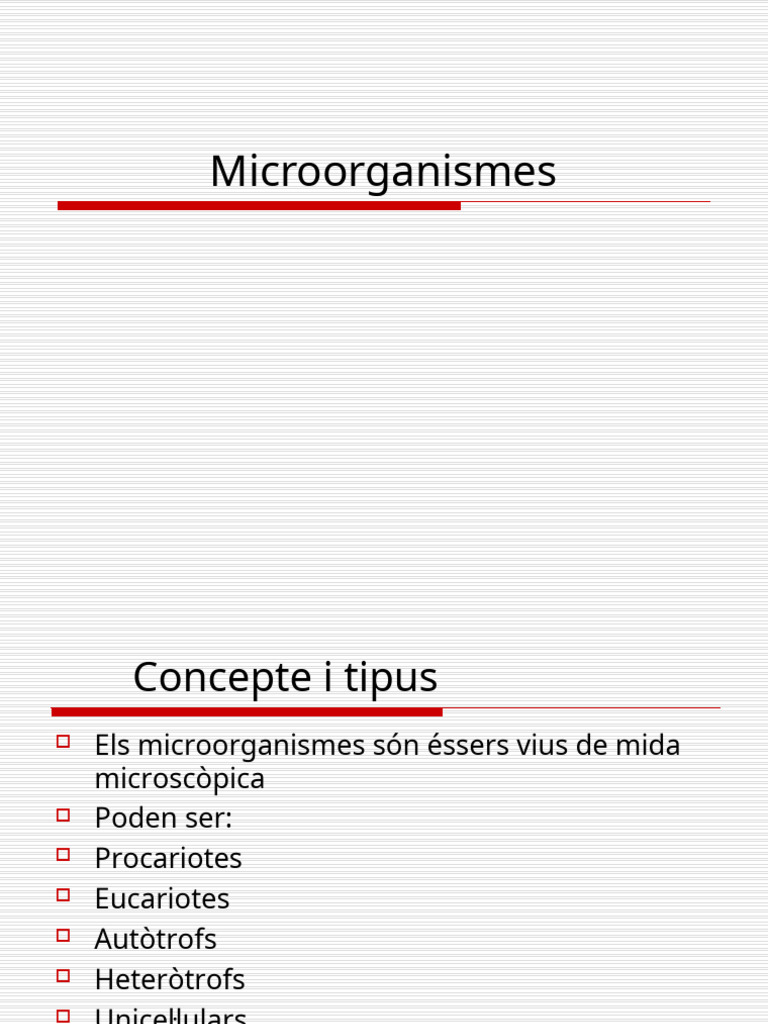 Tema 2 Microorganismes | PDF