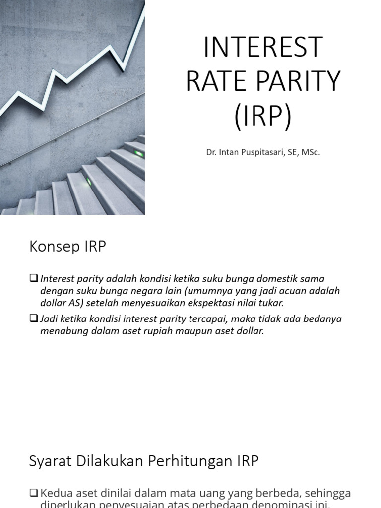 Interest Rate Parity (Irp) | PDF