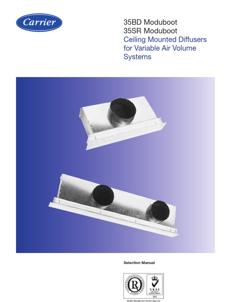 Carrier Slot Diffusers | PDF | Sound | Decibel