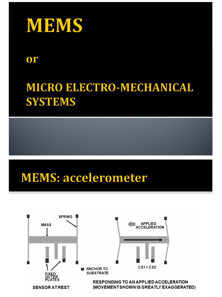 Sensors 5 Mems | PDF
