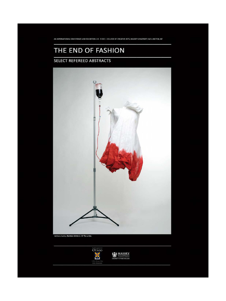 End of Fashion Conference Proceedings | PDF | Fashion | We Chat