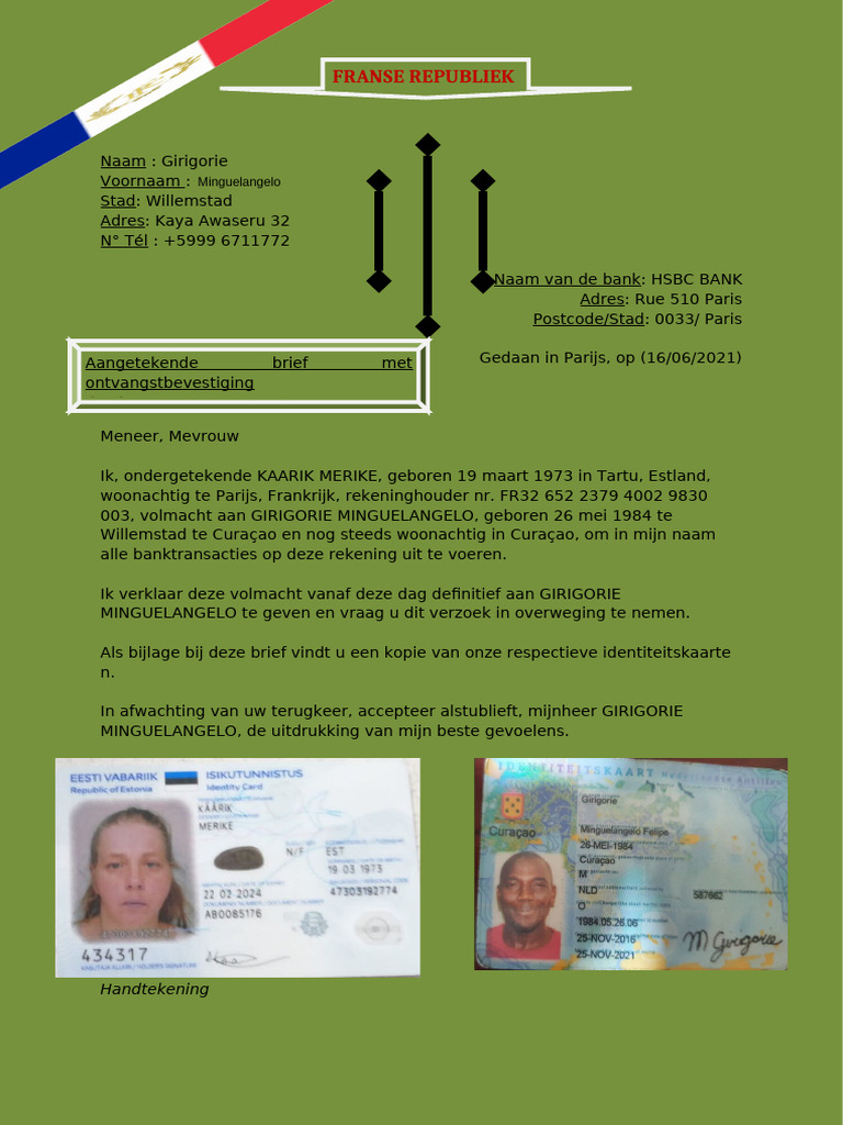 Autorisation DON | PDF