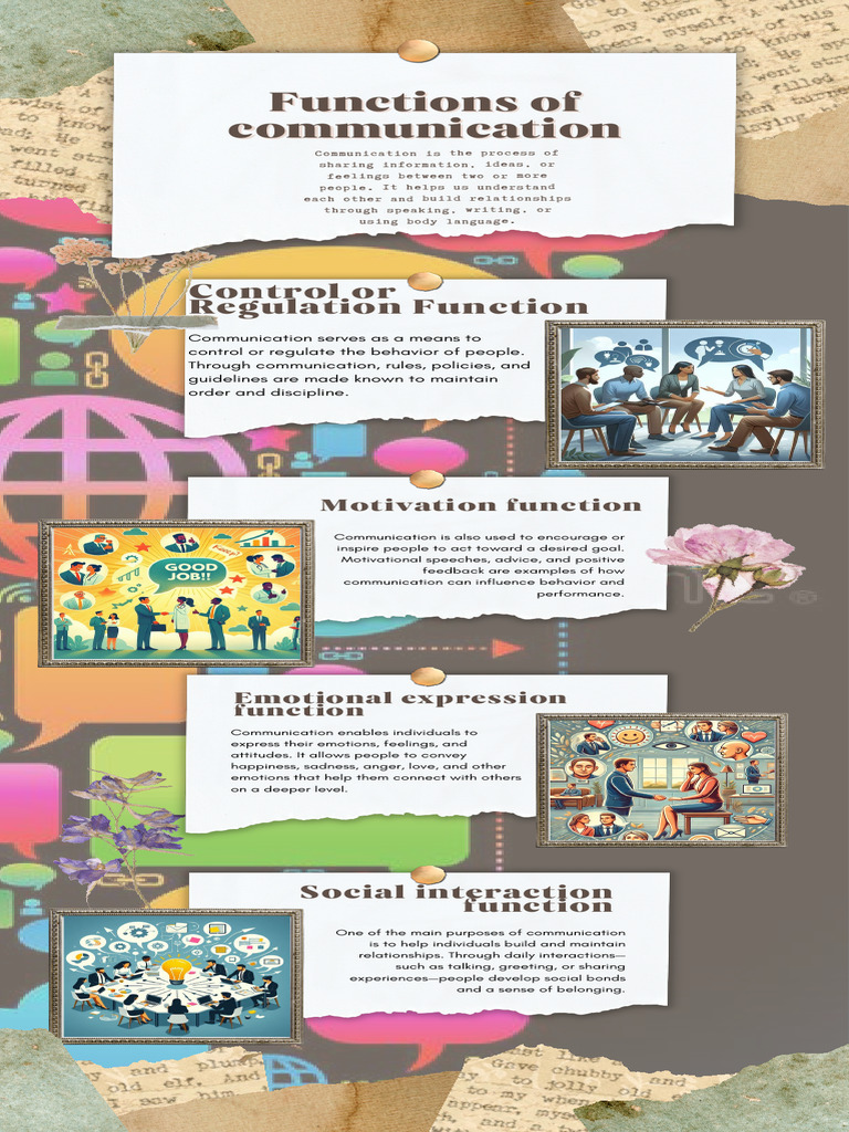 Key Functions of Communication | PDF
