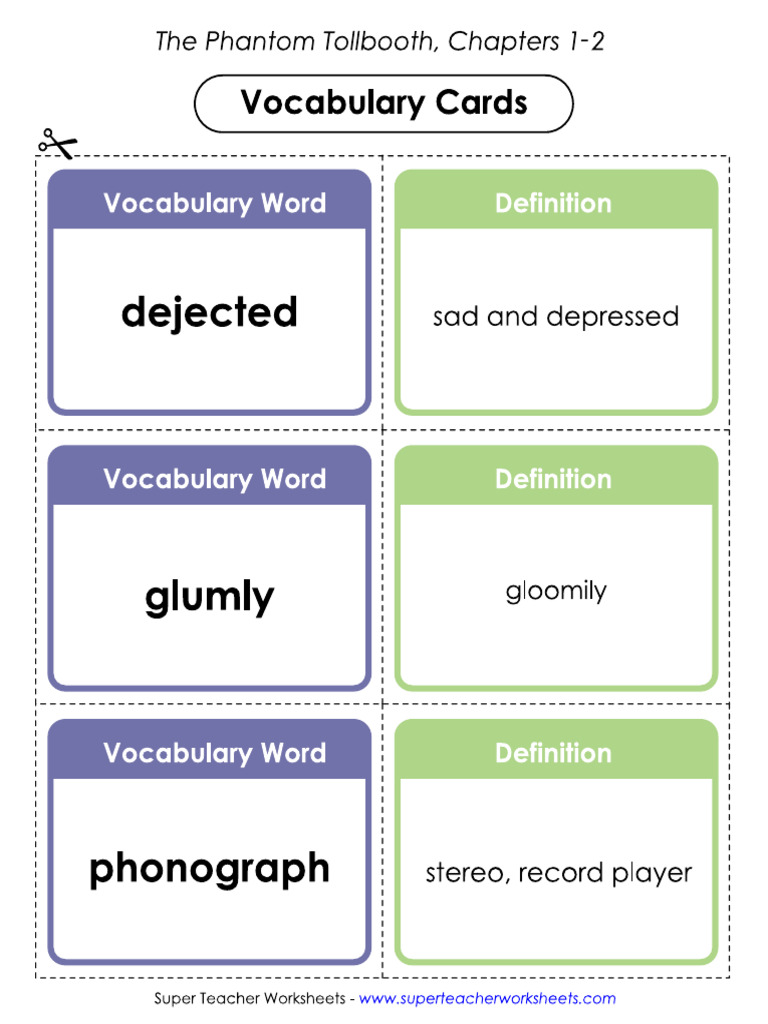 Chapter 1-4 Vocabulary | PDF