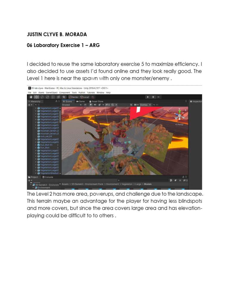 06 Laboratory Exercise 1 - ARG | PDF