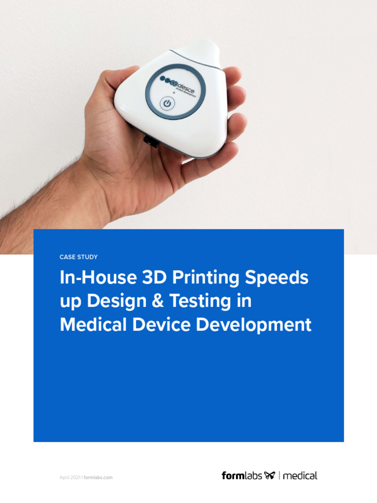 Formlabs Case Study Coalesce Medical Devices Prototyping | PDF | 3 D ...
