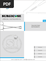 Tracheostomy Tube Sizing Chart | PDF | Surgery | Survival Skills