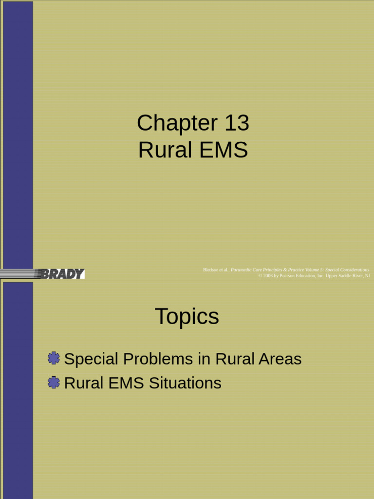 Presentación Del Manual de Rescate. Bledsoe - V5 - ch13 | PDF ...