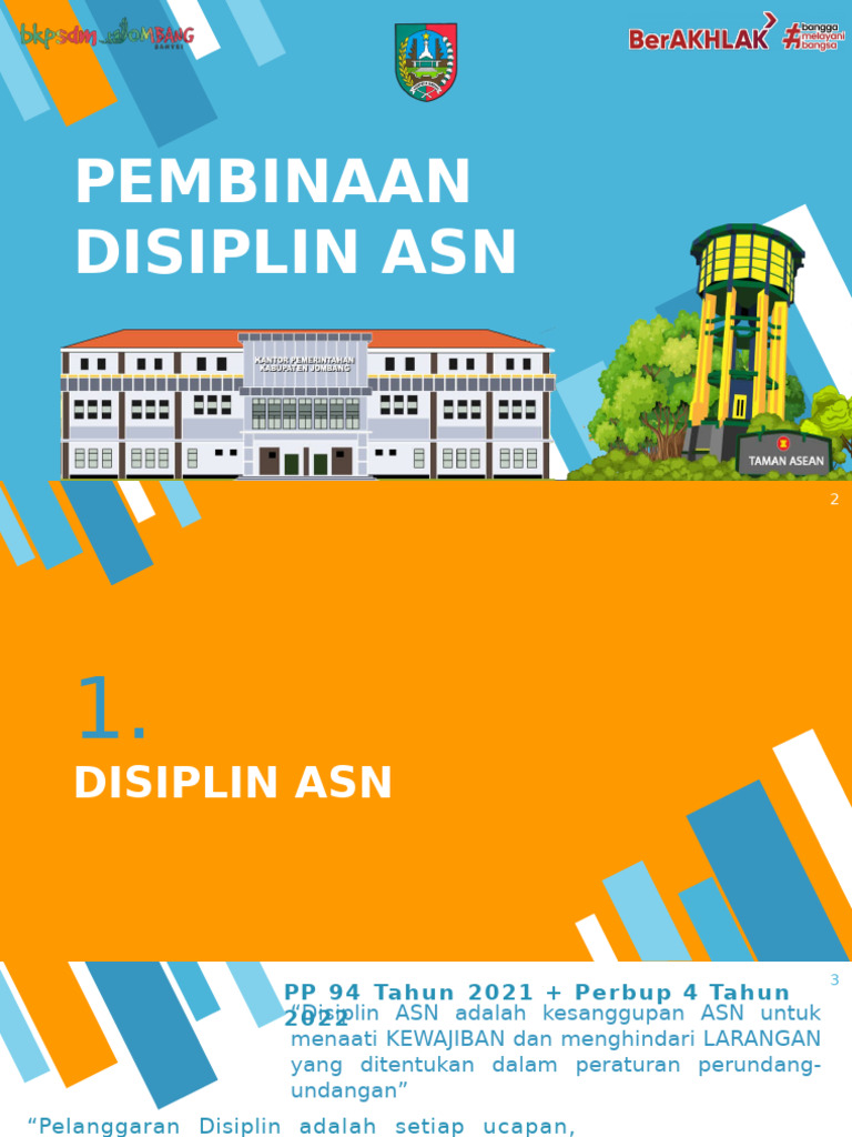 Bahan Paparan Pembinaan Disiplin ASN | PDF