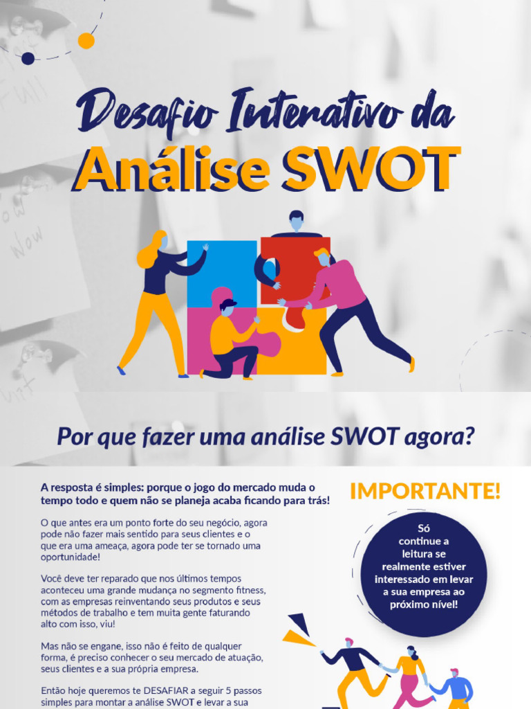 eBook Desafio Matriz SWOT | PDF