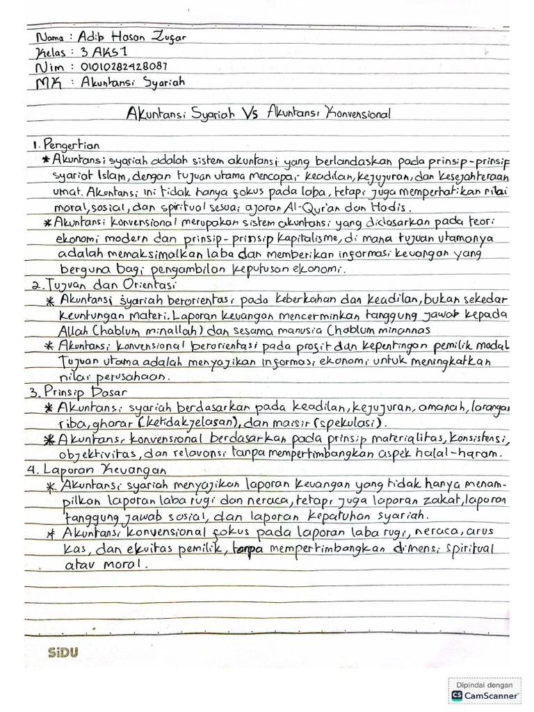 Adib Hasan Zufar 01010282428087 AKS | PDF