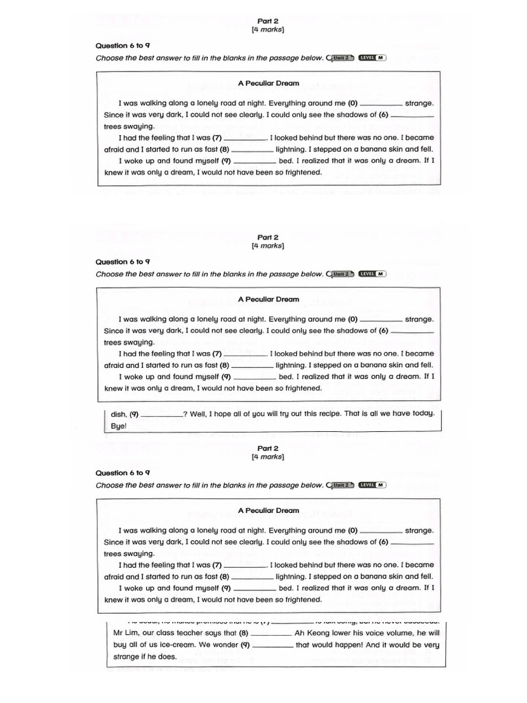 Practice UASA Part 2 | PDF