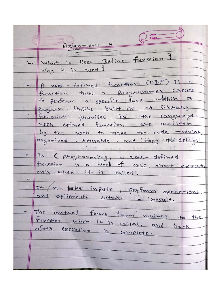 PPS Assignment | PDF