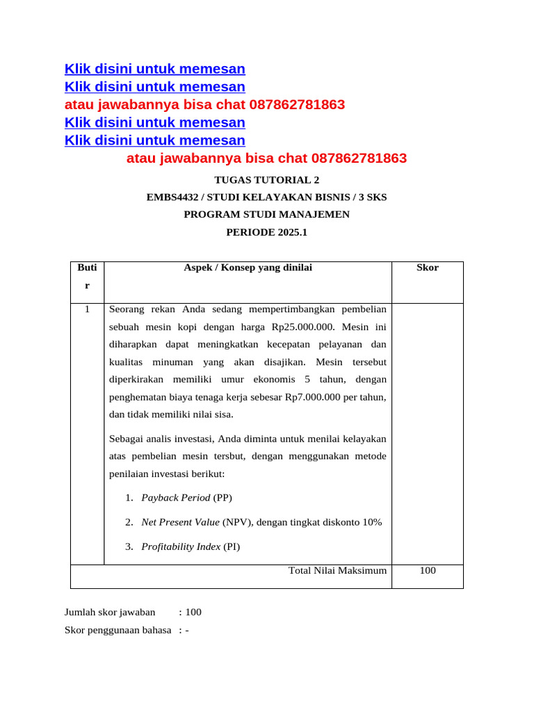 Tugas Tutorial Sesi 2 SKB | PDF