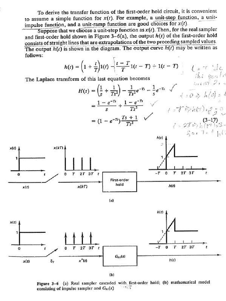 1st Order Hold Continued | PDF
