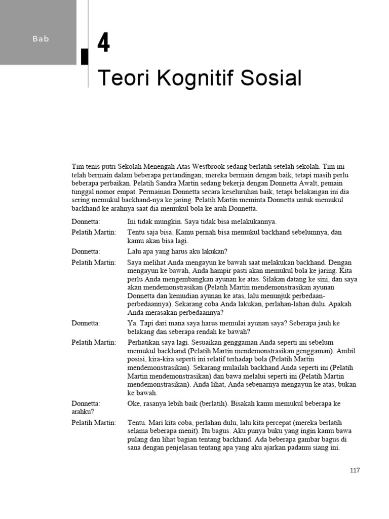 Teori Belajar-Dale_H_Schunk-2-Social Cognitive Theory Id | PDF
