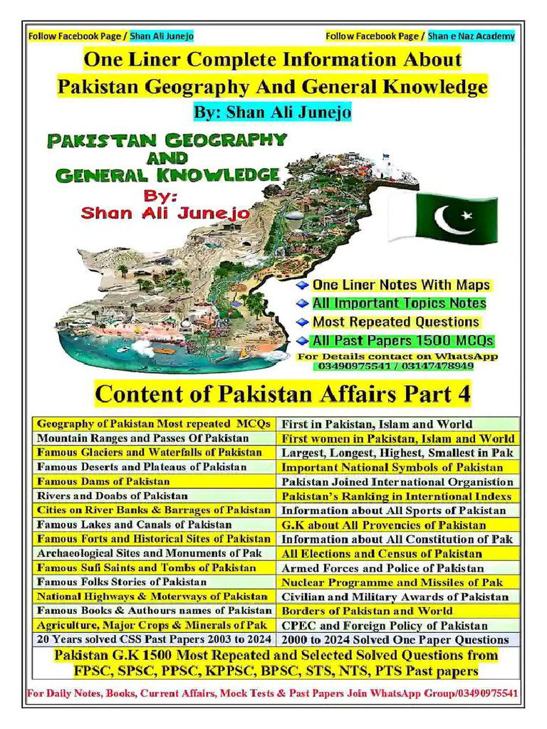 General Knowledge Important Question | PDF