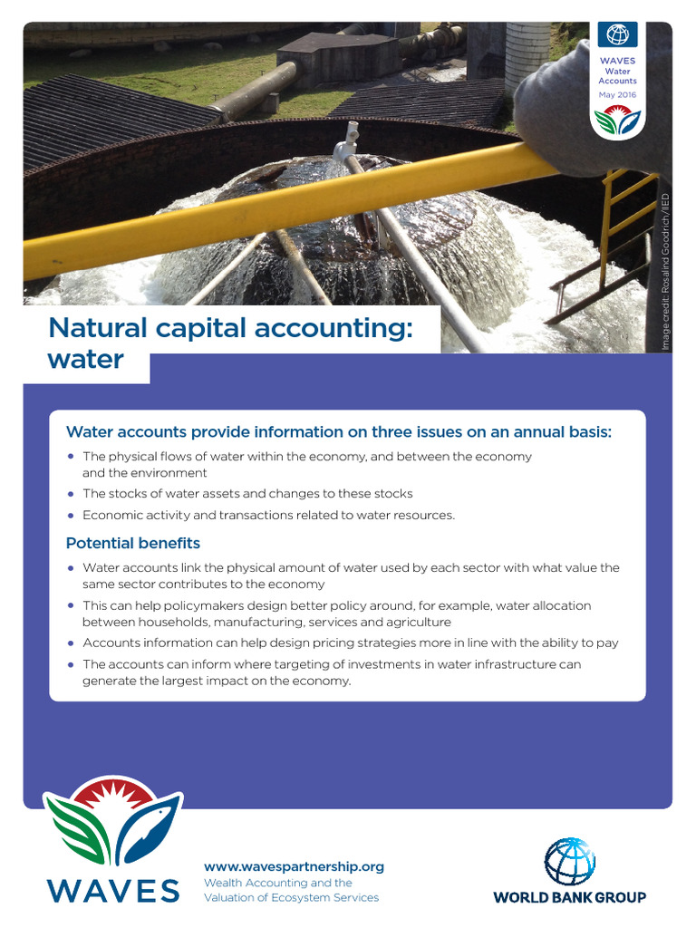 Annual Water Accounts Overview | PDF | Economies | Natural Environment