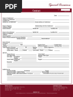 Event Function Planning Sheet | PDF