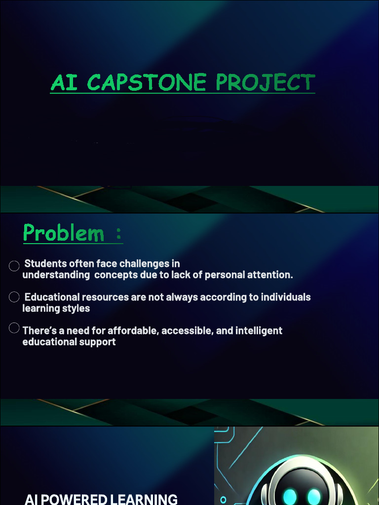 AI Capstone Project | PDF | Artificial Intelligence | Intelligence (AI) & Semantics