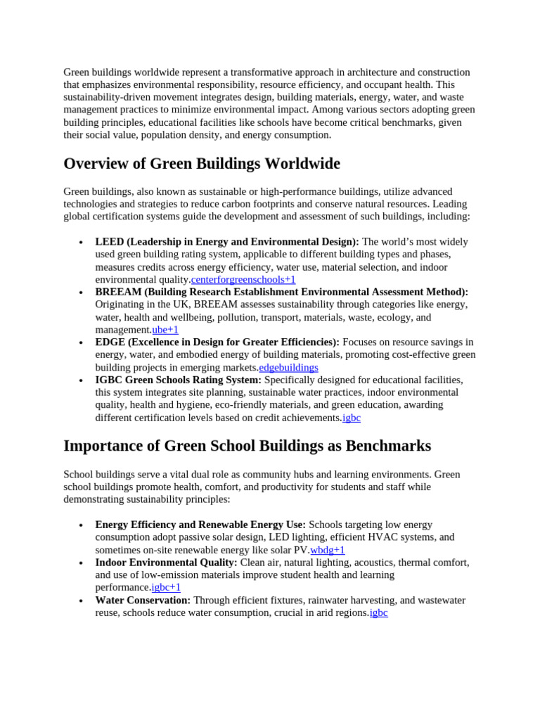 Green Buildings Rating | PDF | Green Building | Sustainability