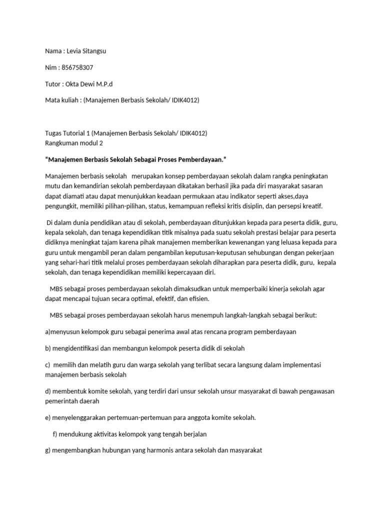 Tugas Tutorial-WPS Office | PDF