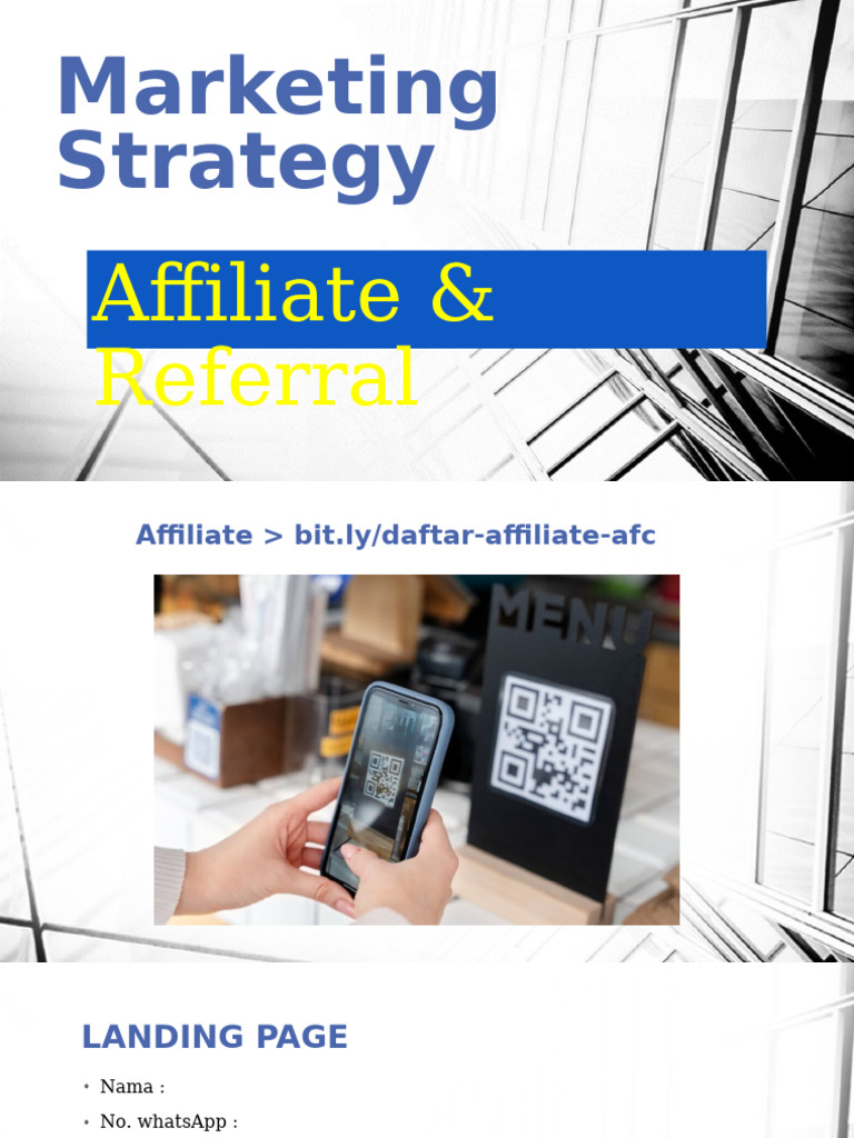 Affiliate & Referral | PDF