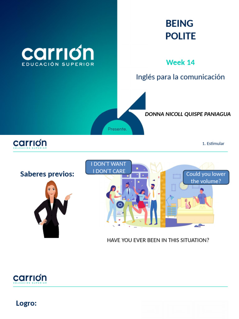 Polite Communication Skills in English | PDF