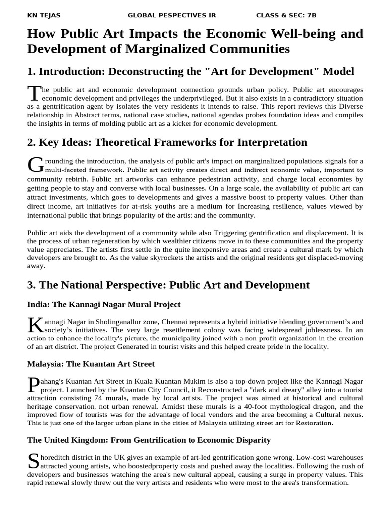 KN TEJAS SA1 GP IR | PDF | Economies