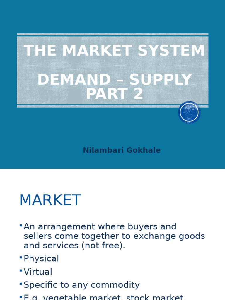 Demand-Supply Part 2 | PDF | Demand | Supply (Economics)