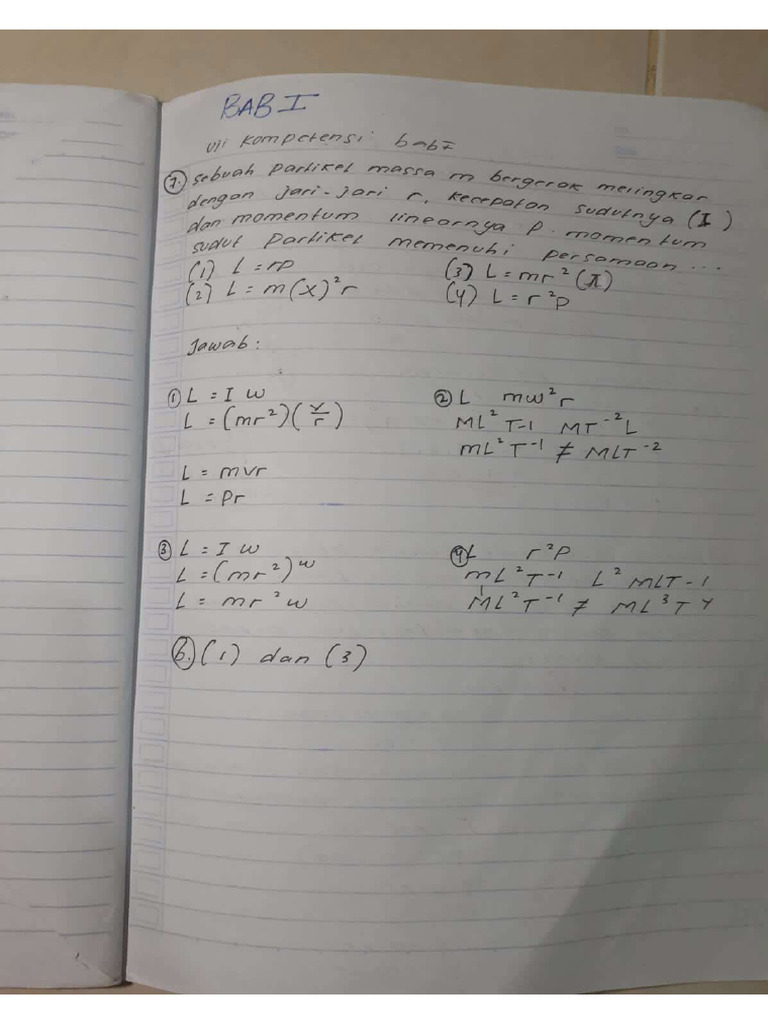 Aulia Putri Lubis - Uji Kompetensi BAB1-7 | PDF