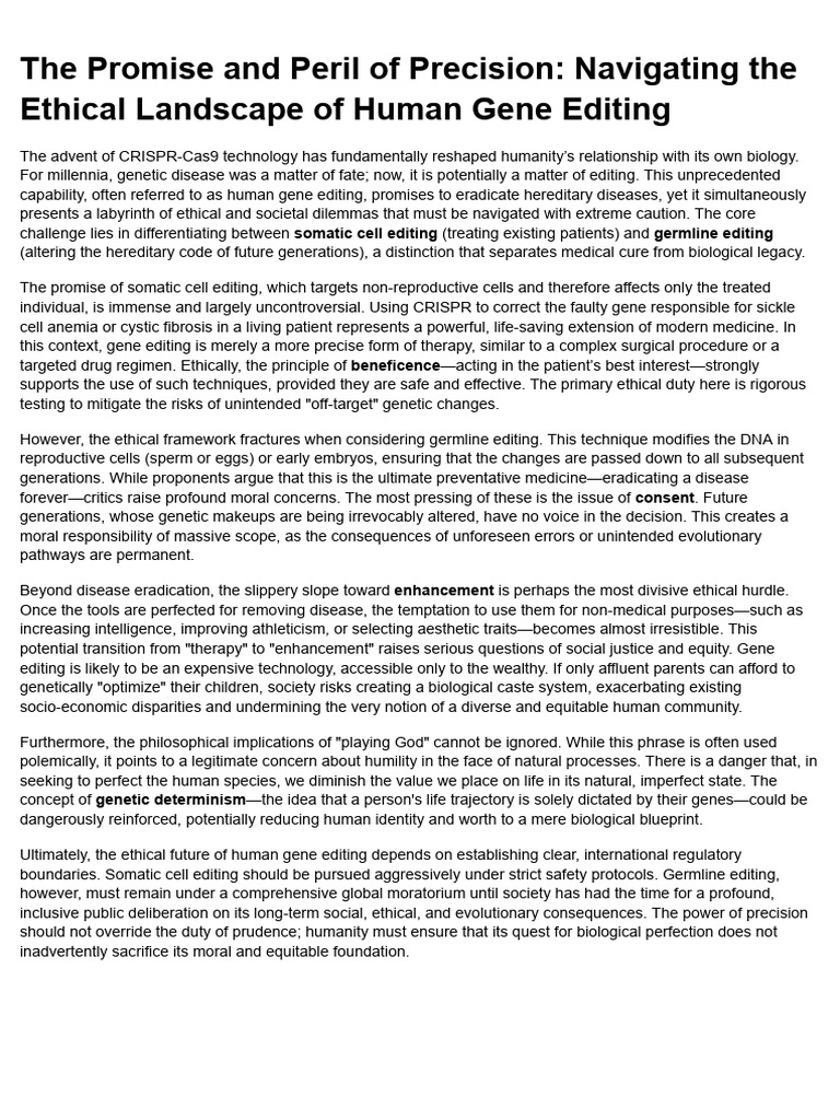 The Promise and Peril of Precision_ Navigating the Ethical Landscape of ...