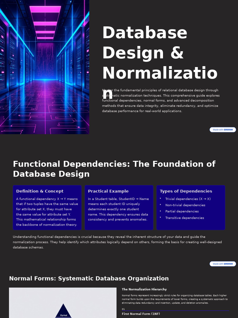Database Design and Normalization5 | PDF | Database Design ...