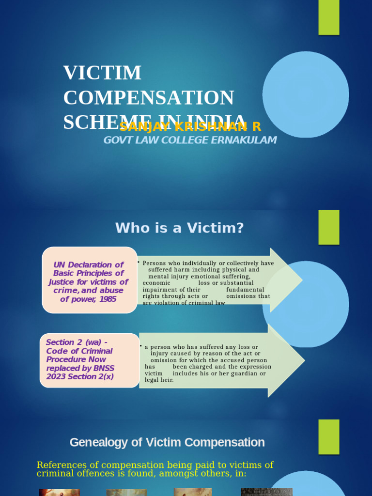 2.victim Compensation | PDF | Crimes | Crime & Violence