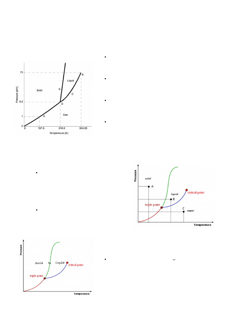 GENCHEM2 Lesson 6 Phase Diagrams | PDF | Phase (Matter) | Phase Diagram