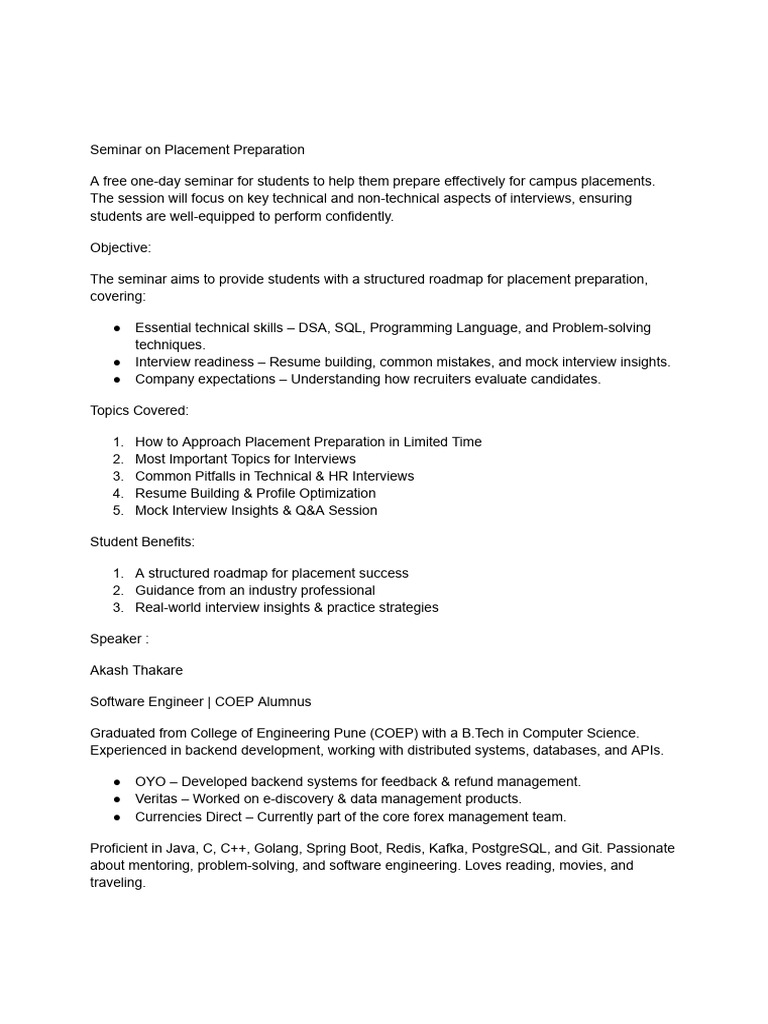 Seminar PDF | PDF