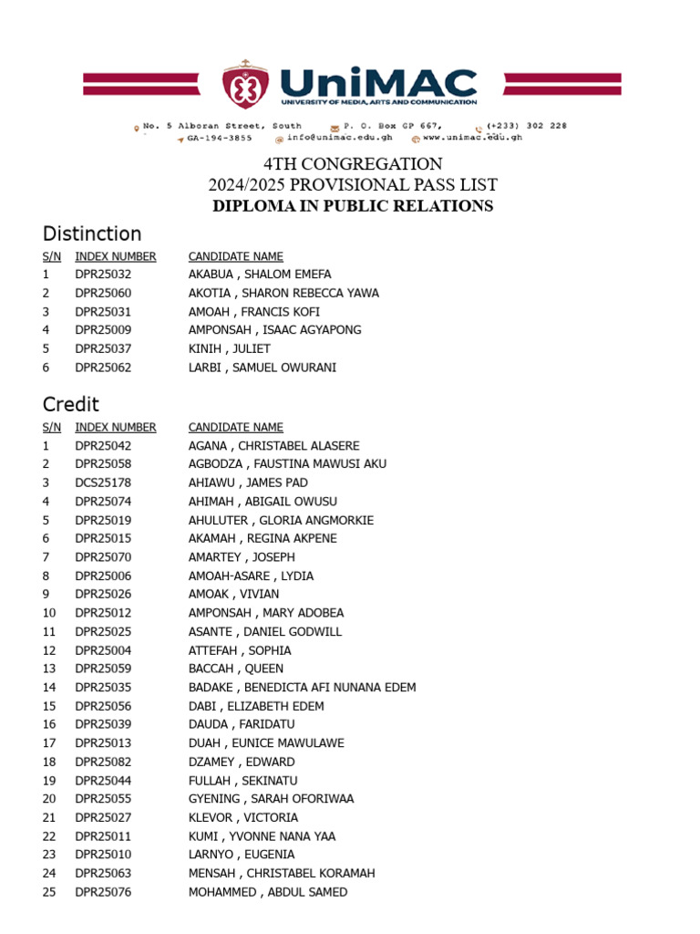 Diploma in Public Relations-1 | PDF