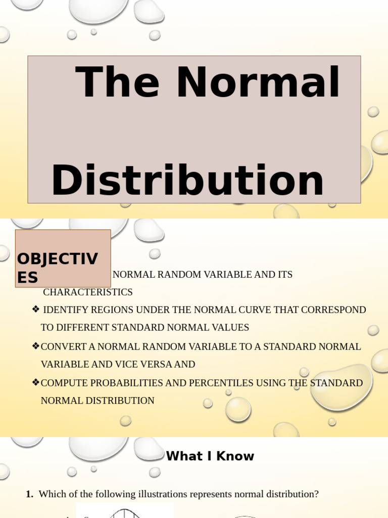 Understanding Normal Distribution Basics | PDF | Normal Distribution ...