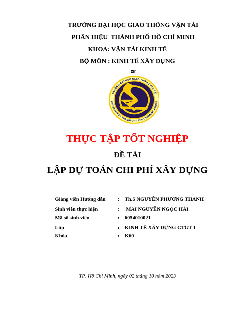 Thuc Tap Ngo Chai 88 | PDF