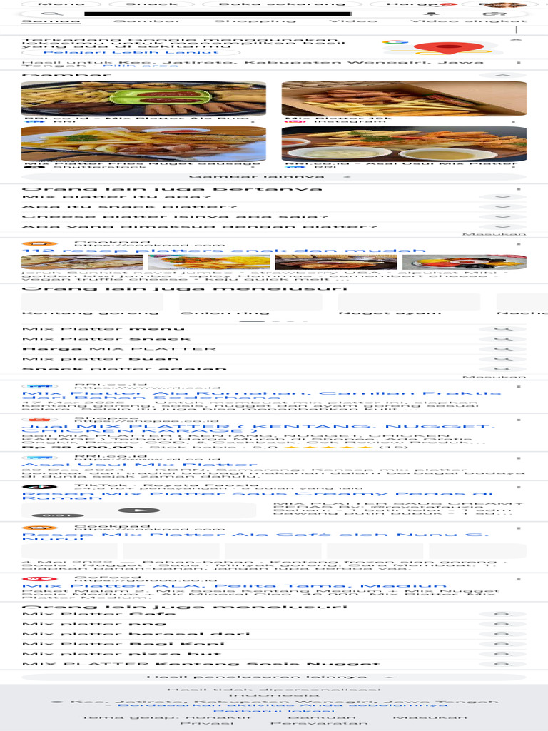 Mix Platter - Penelusuran Google | PDF
