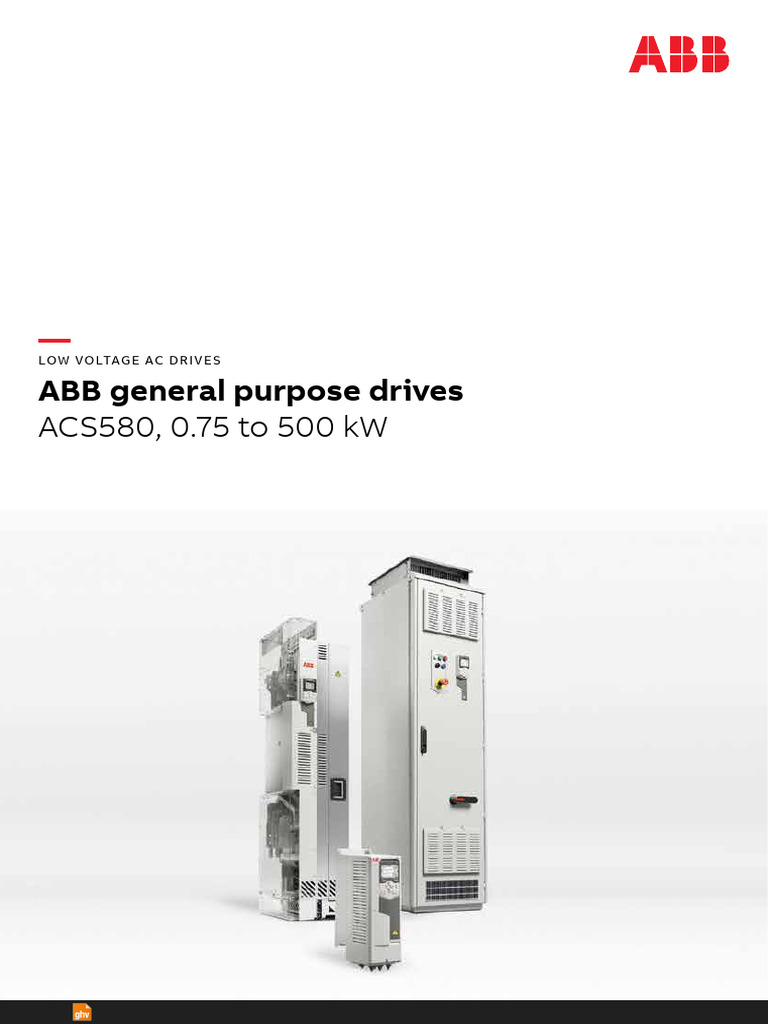 ACS580 General Purpose Drive Catalog | PDF | Pump | Clothes Dryer