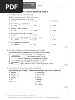 Life Vision A2 - B1 Workbook | PDF