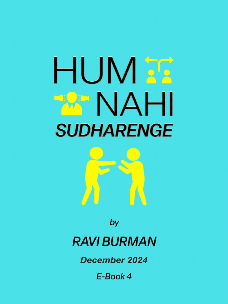 E Book 4 - HUM NAHI SUDHARENGE | PDF | Traffic | Etiquette
